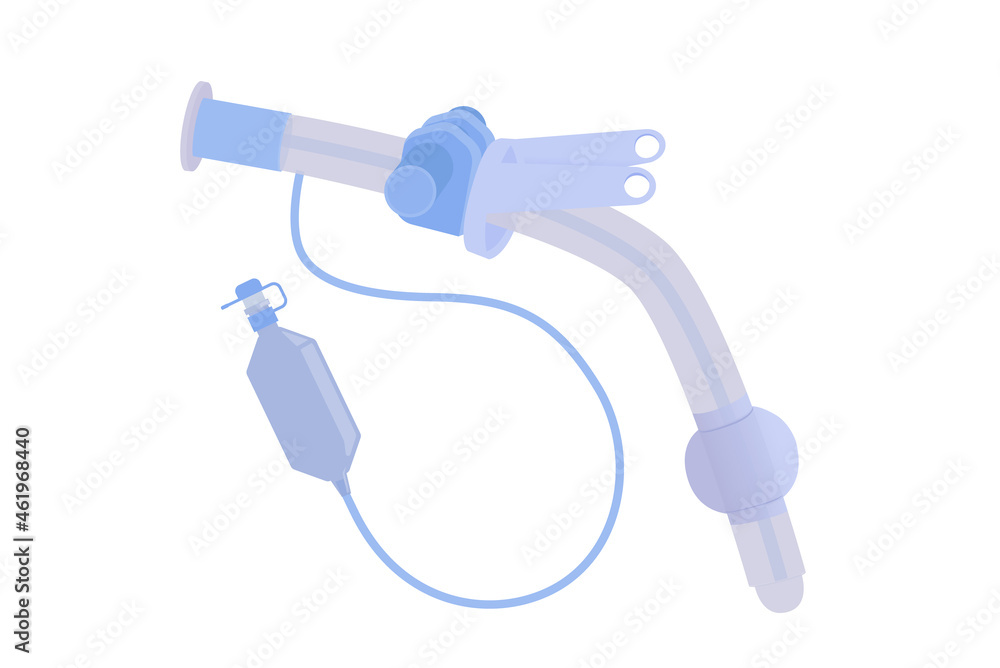 Tracheostomy tube or Trach tube is a device to help a patient who can ...
