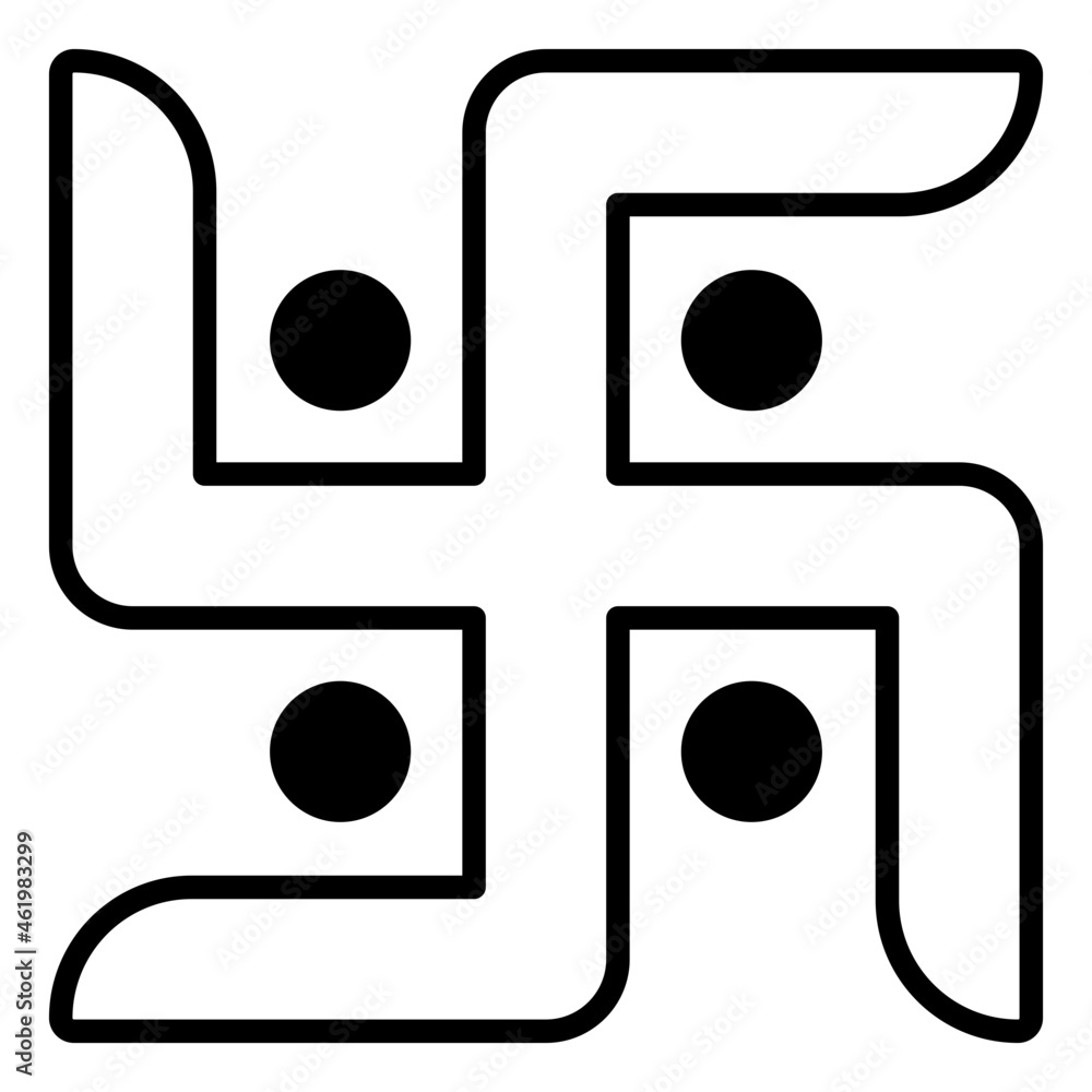 Swastika Stock Vector | Adobe Stock