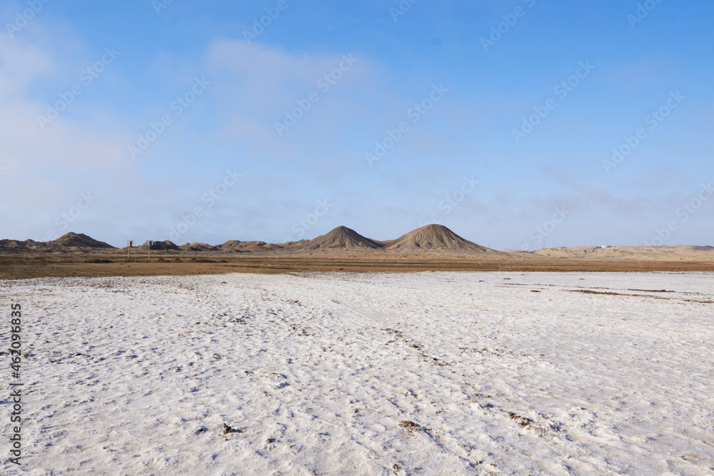 Salar de Negritos en Talara - Perú. Stock Photo | Adobe Stock