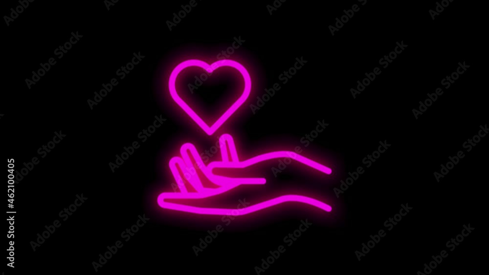 HEALTHCARE line neon icons for modern concepts, web and apps on white ...