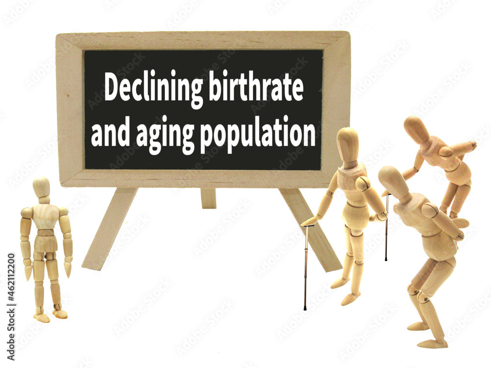 Poster Declining birthrate and aging population – Wall Art | UkPosters