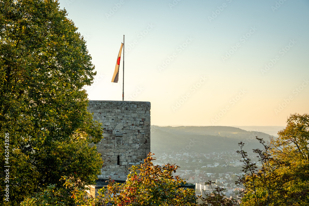 Helfenstein Castle in Autumn 2021 Stock Photo | Adobe Stock