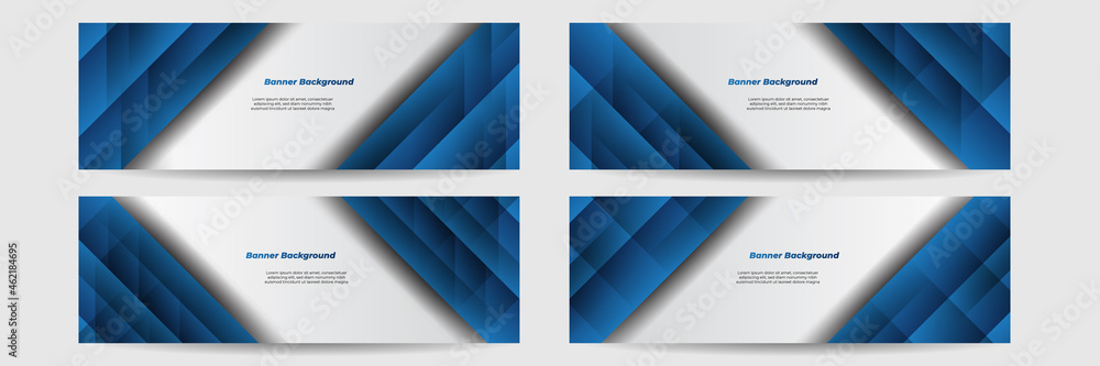 Conference vector template. Abstract dotted blue background for IT ...