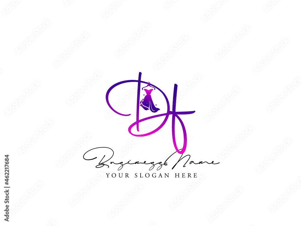 Fashion DF Logo, Modern df d f Logo Letter Vector and Illustration For ...