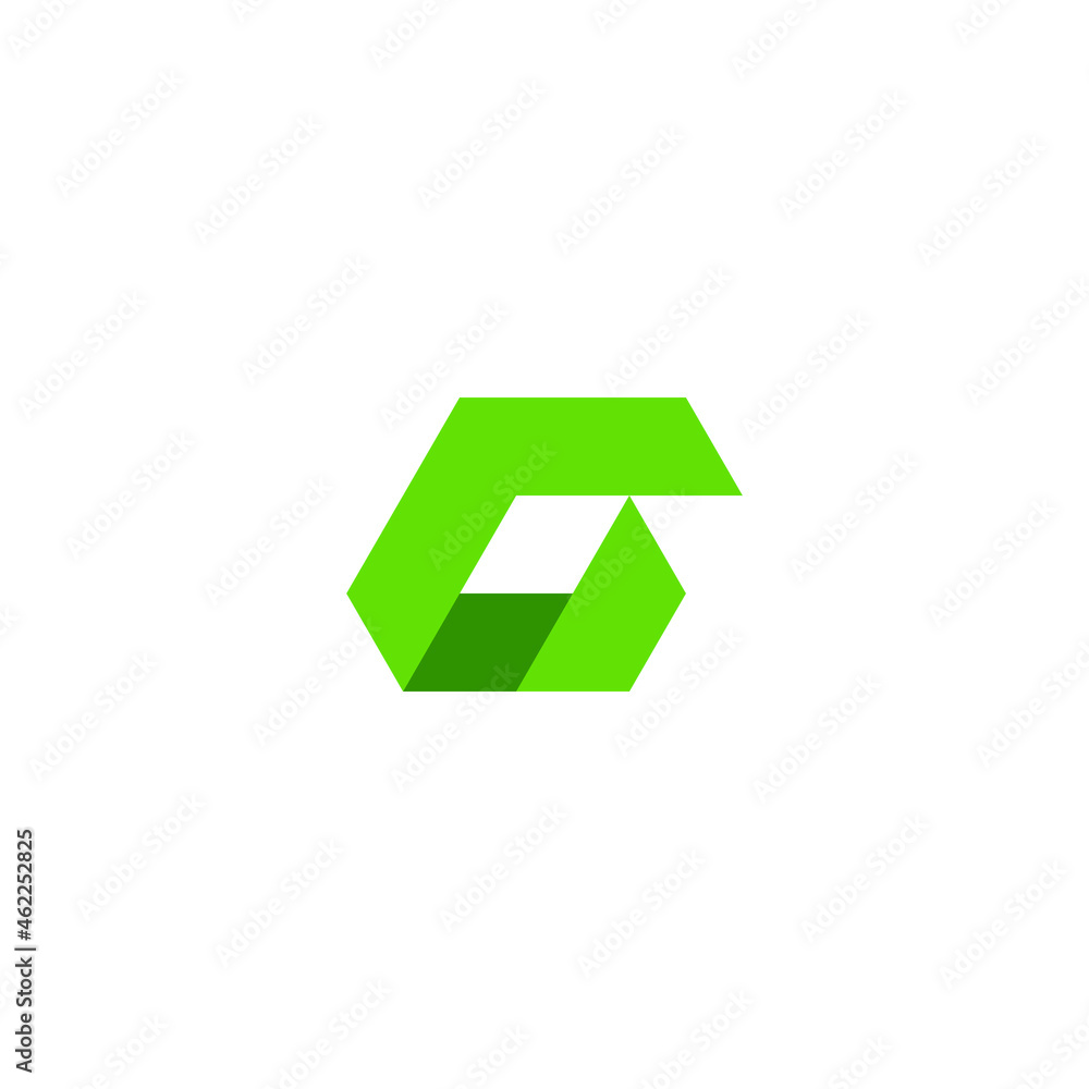 Letter G Geometric Logo Design Inspiration Stock Vector | Adobe Stock