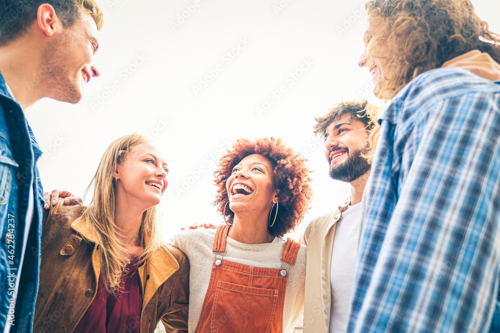 Guy Friends Laughing