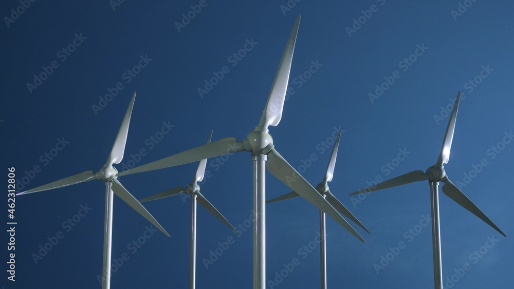 Wind turbine generator wind energy plant power turbine. Wind power ...