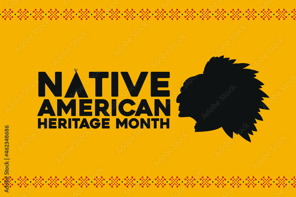 Ilustration vector graphic of native american heritage month Stock ...