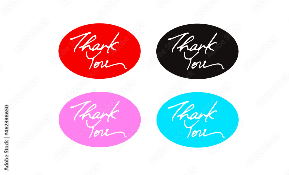 Thank you,icon,lettering,pen,vector,set,hand written Stock Vector ...
