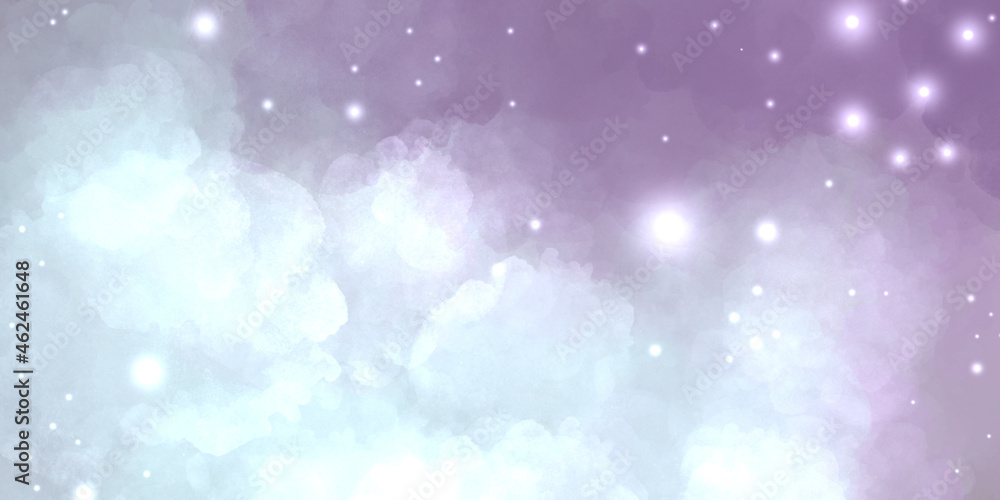 cute magical fabulous charming heaven background with clouds and ...