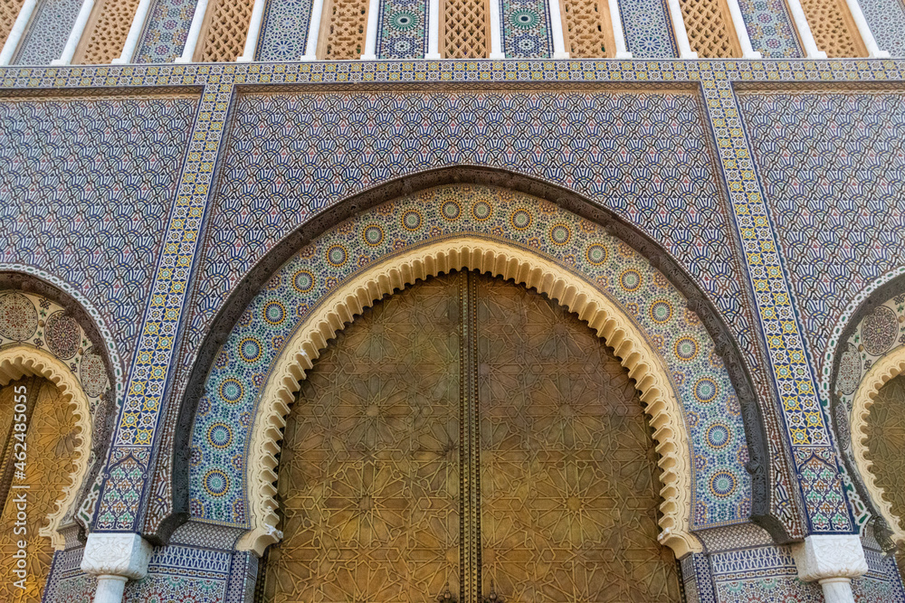Africa Morocco city Meknes old town ancient heritage Islamic culture ...
