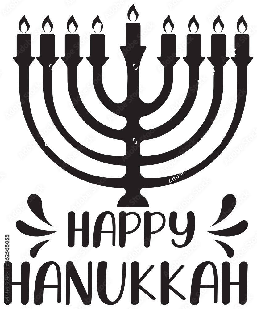 Happy Hanukkah Svg Bundle, Hanukkah SVG/DXF/PNG/Jpeg/Ai Files for ...
