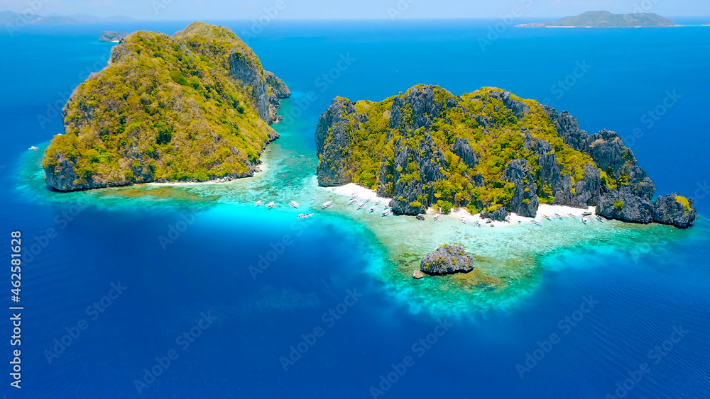 Panorama of the Philippine Islands. Incredibly beautiful natural ...