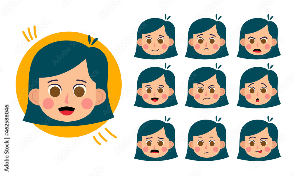 Girl. Human character for your scenes. Character ready for animation ...