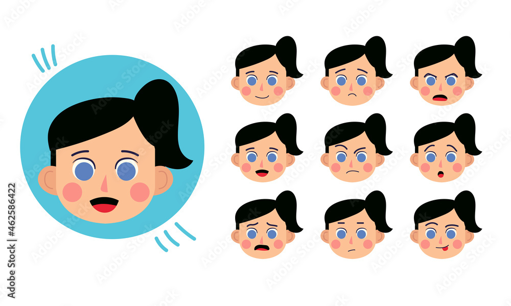 Girl. Human character for your scenes. Character ready for animation ...