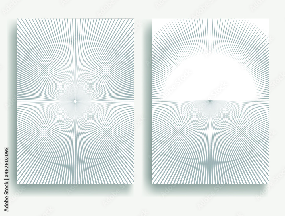 Lines in Circle Form . Spiral Vector Illustration .collection of round ...