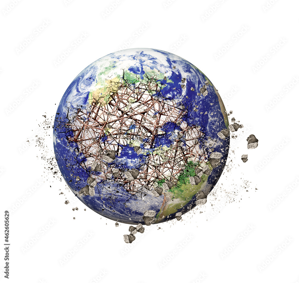The world in pieces. Global temperature. Global disasters. Natural ...
