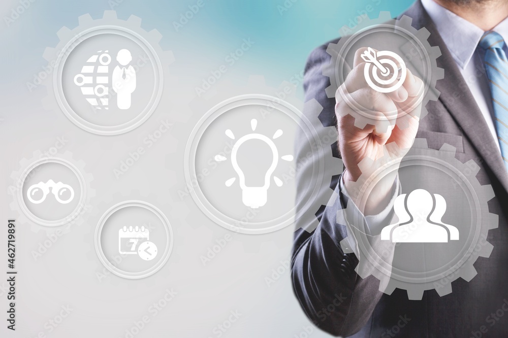 Successful business development plan. Path to success with vision and ...