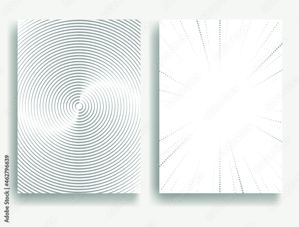 Lines in Circle Form . Spiral Vector Illustration .collection of round ...
