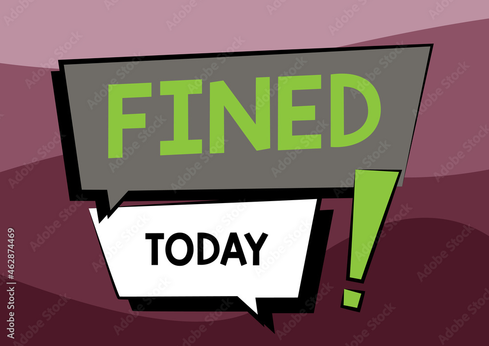 Text sign showing Fined. Business concept clarify beer by causing ...