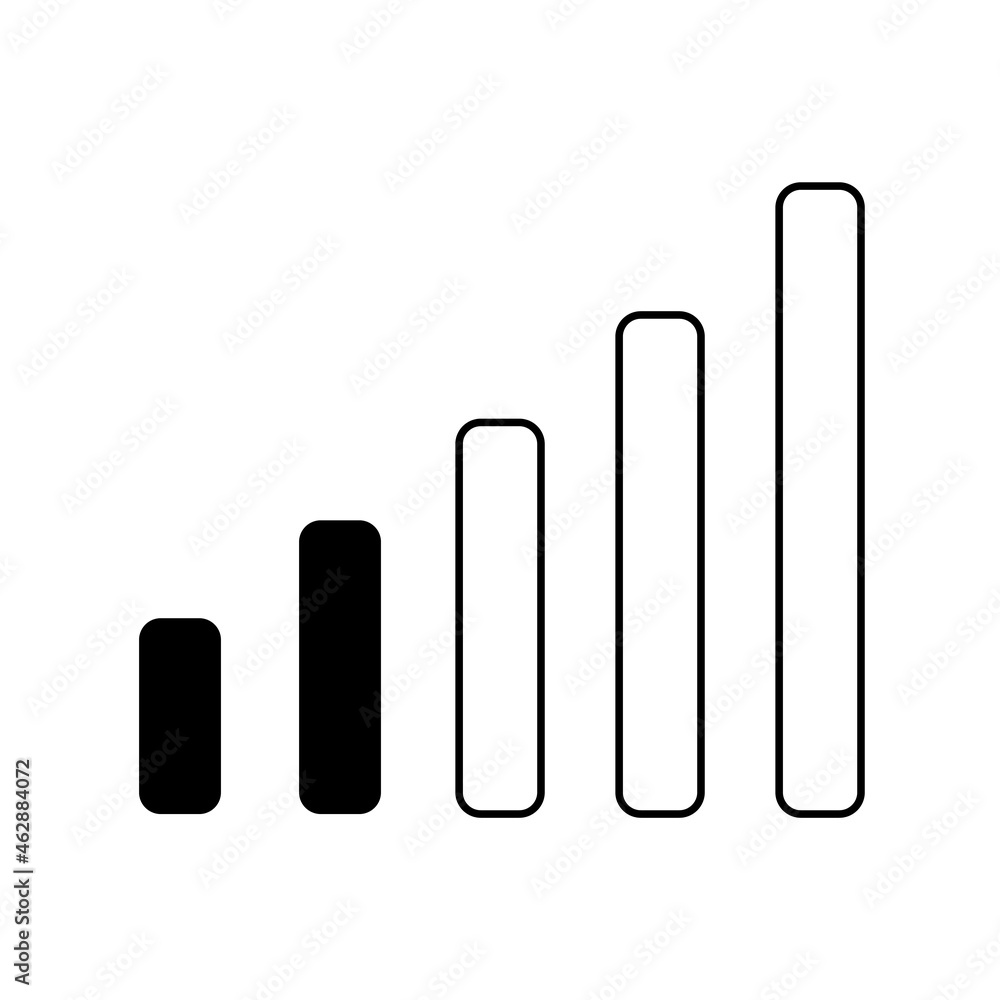 Minimal black and white icon design for your app, website, layout ...