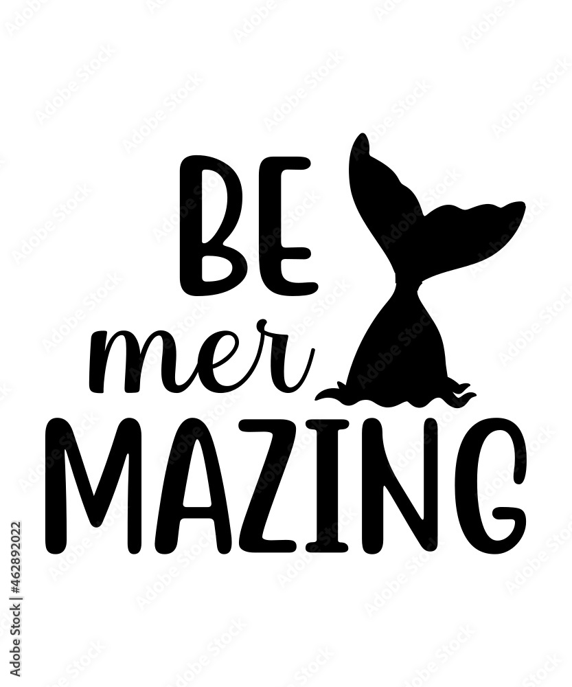 Vetor de Mermaid Svg Bundle,Mermaid Svg,Give Me Vitamin Sea Svg ...