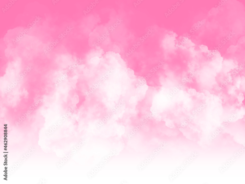 Sky with beautiful clouds. Cloud background. Pink cloud texture ...
