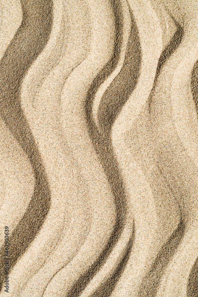 Minimalistic vertical textured sand art background with waves Stock ...