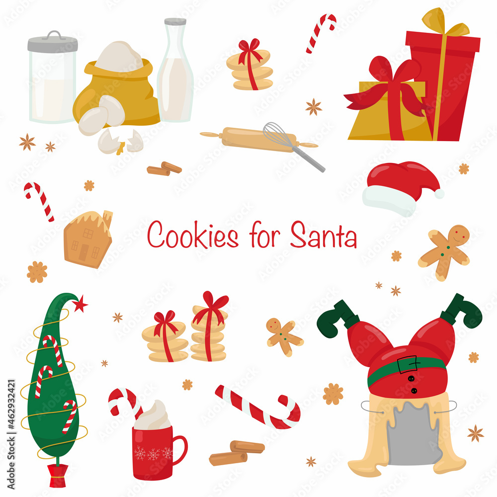 Cookies For Santa Clip Art