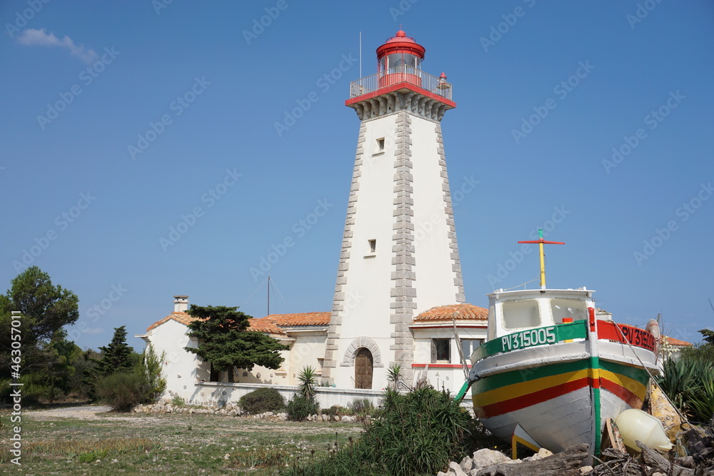 Phare Du Cap Leucate, a lighthouse located near Leucate in Aude ...