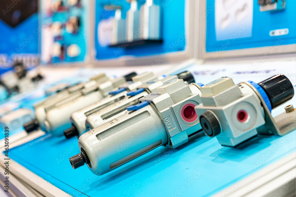 Pneumatic equipment precision air filter regulator and lubricator for ...