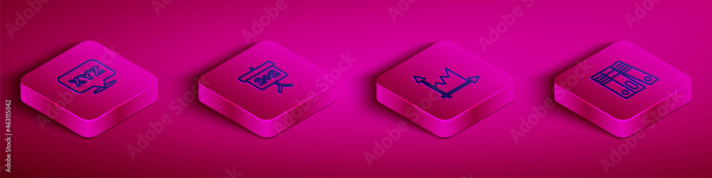 Set Isometric line XYZ Coordinate system, Chalkboard, Graph, schedule, chart, diagram and Office ...