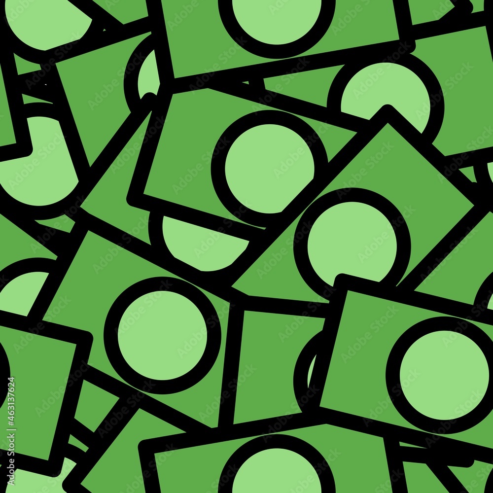 Banknote pattern background. Seamless pattern. Wrapping paper. Pile of ...