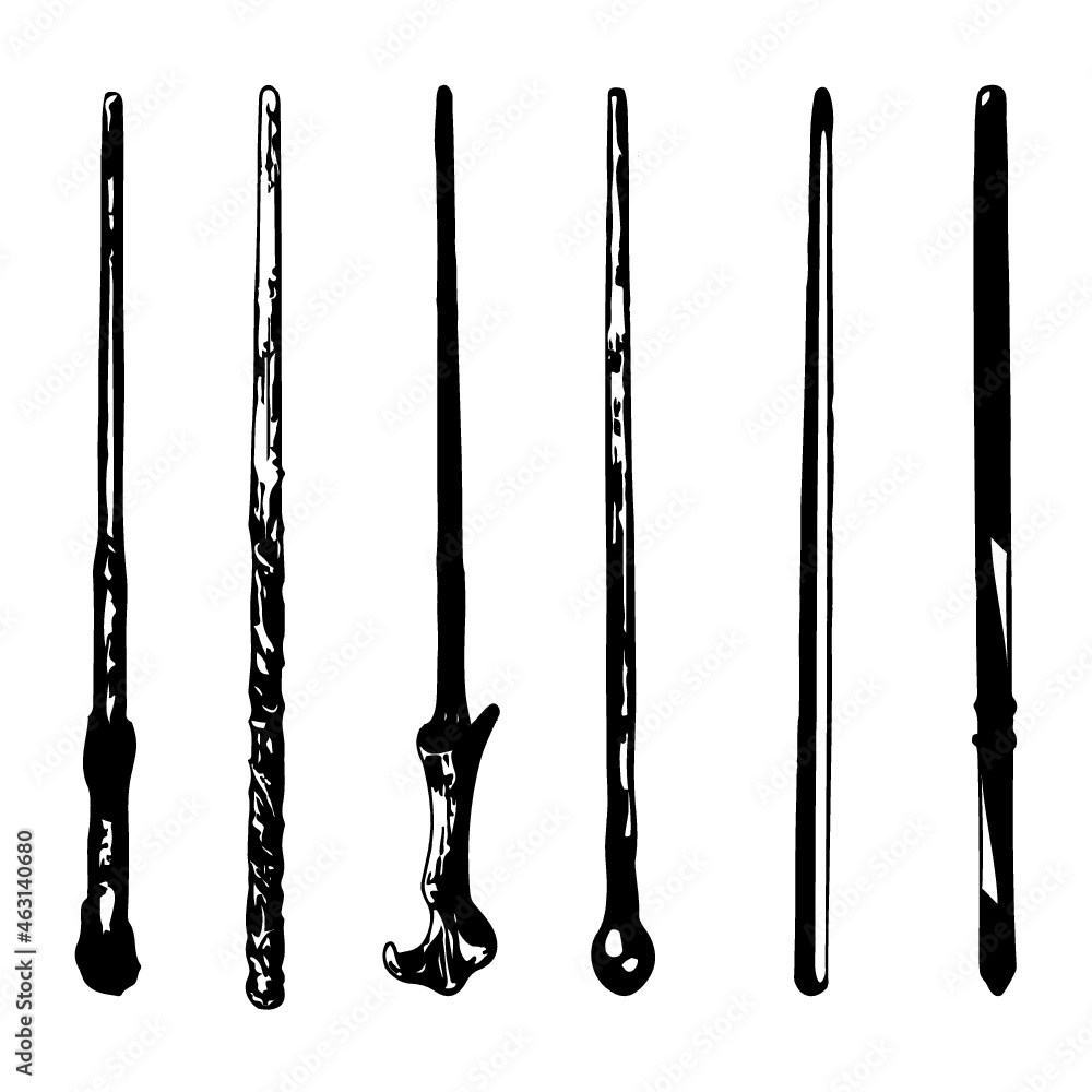 magic wand icons Stock Vector | Adobe Stock