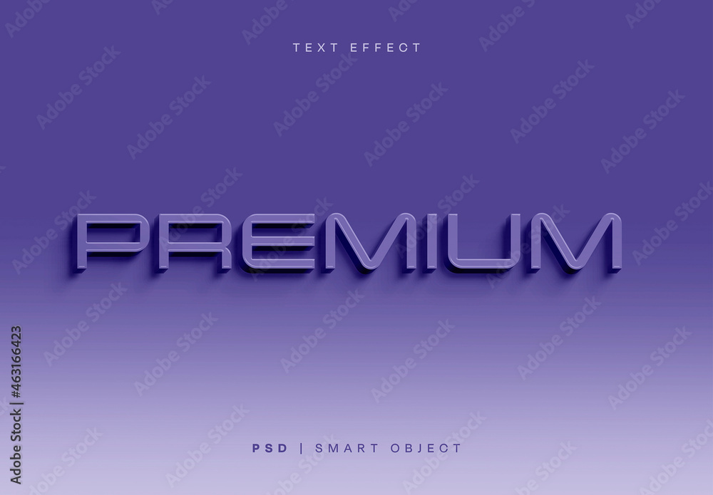 Premium Text Effect Mockup Stock Template | Adobe Stock