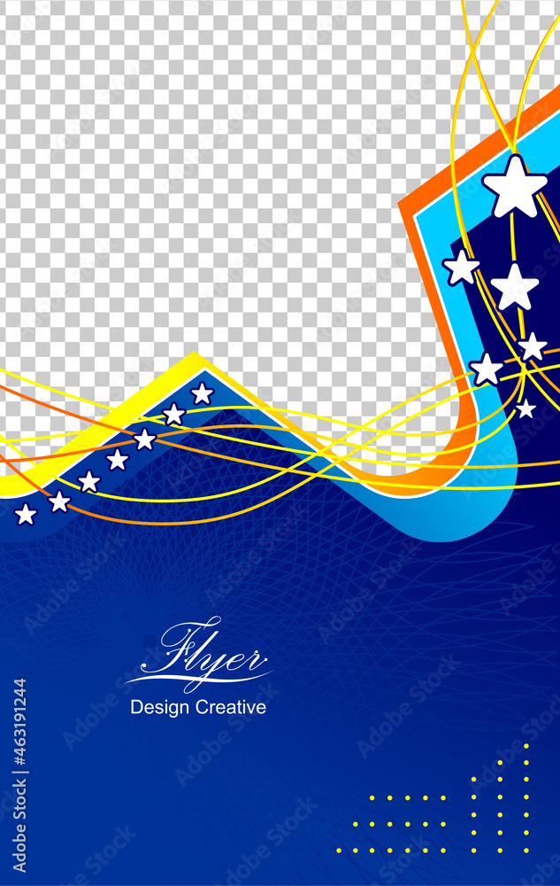 blue brochure, flyer poster, blue flyer cover, blue cover design vector ...