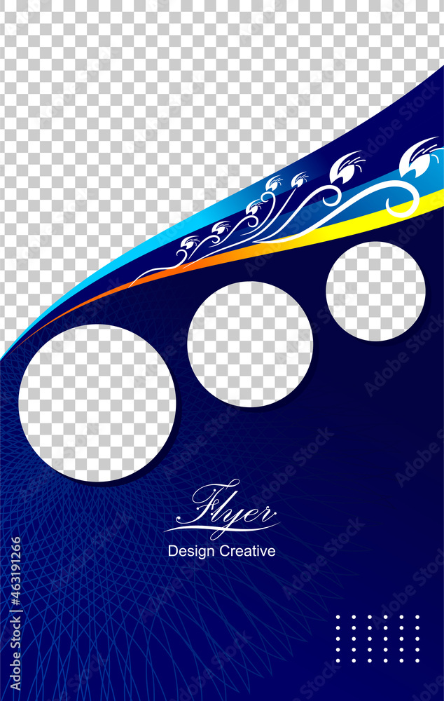 blue brochure, flyer poster, blue flyer cover, blue cover design vector ...