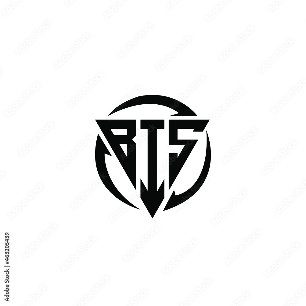 BIS letter logo design on white background.BIS creative initials letter ...
