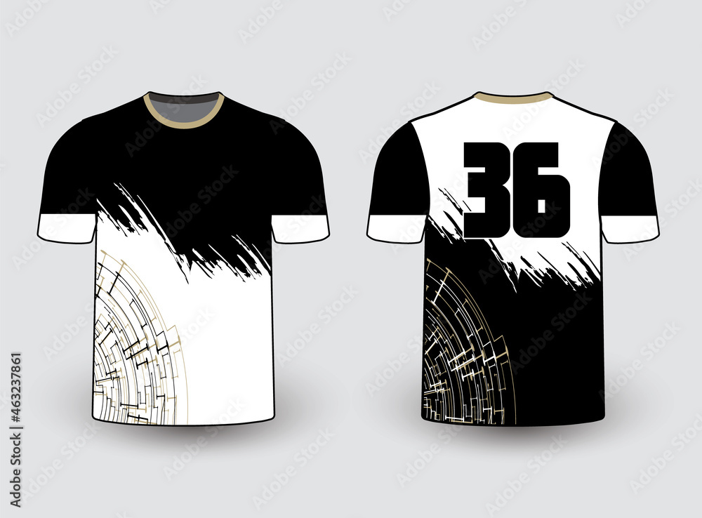 Sports gear template mockup perfect fit for all sports. The designs ...