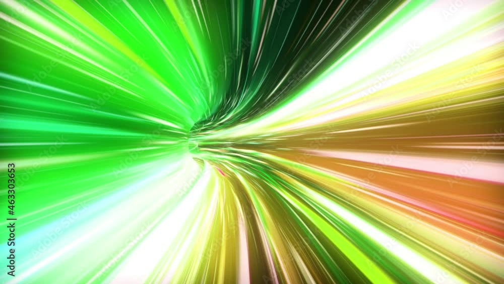 Vídeo do Stock: Wormhole through time and space, warp through science ...