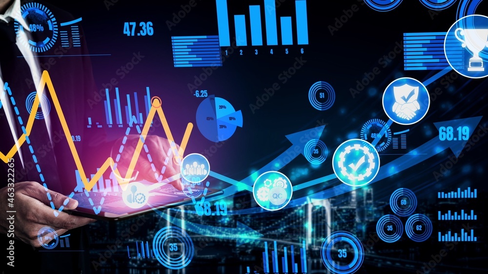 Quality Assurance and Quality Control conceptual - Modern graphic ...