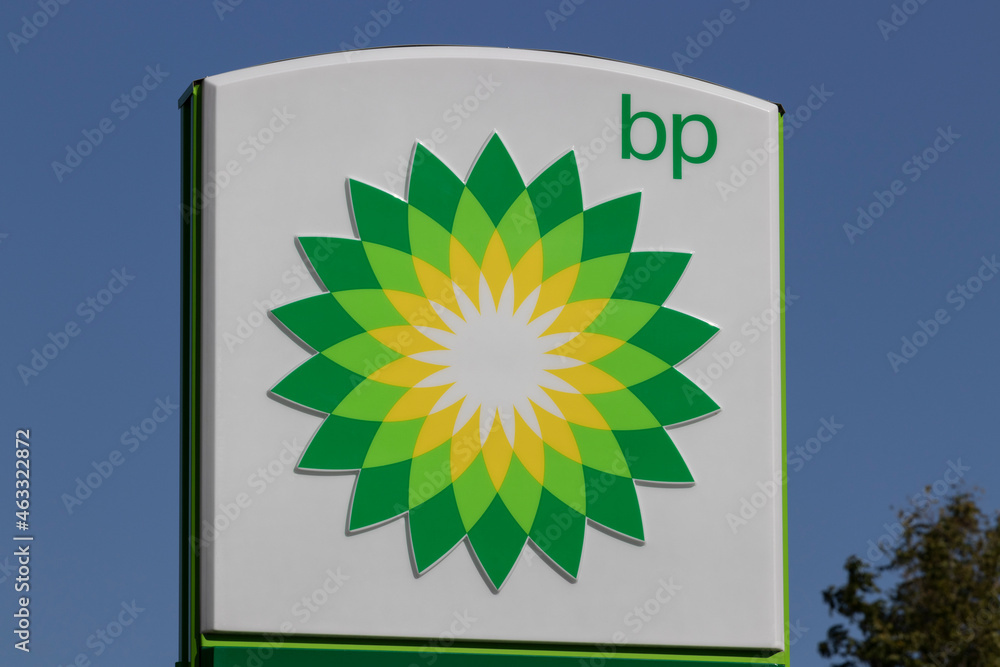 BP Retail Gas Station. BP and British Petroleum is a global British oil ...