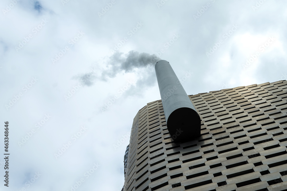 Copenhagen. Denmark. 12. September. 2021. Bottom view, of Amager Bakke ...