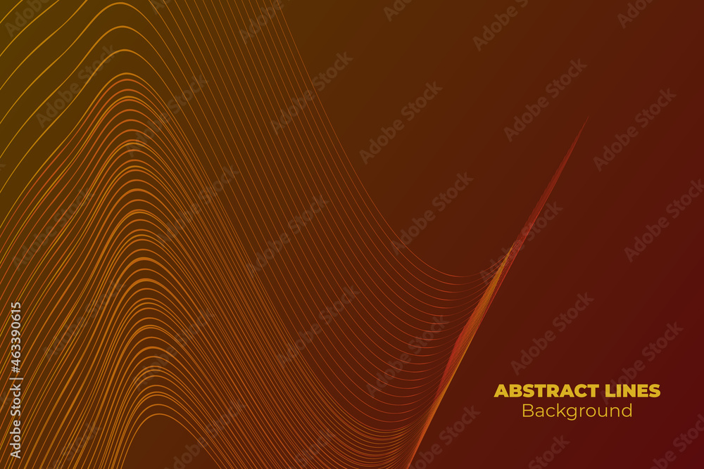 Abstract lines background, Abstract Wave Lines Background vector ...