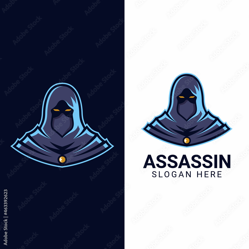 assassin illustration for esports logo design vector Stock Vector ...