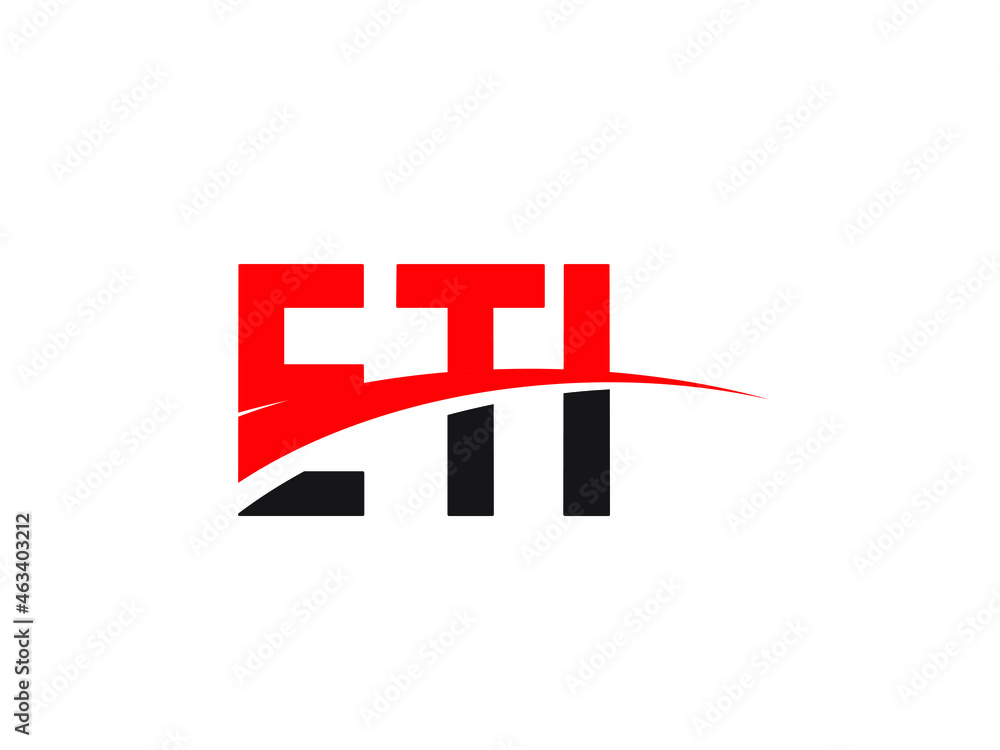 ETI Letter Initial Logo Design Vector Illustration Stock Vector | Adobe ...