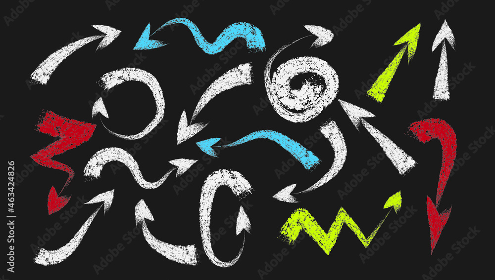 Chalk check mark. Chalkboard check vector Stock Vector | Adobe Stock