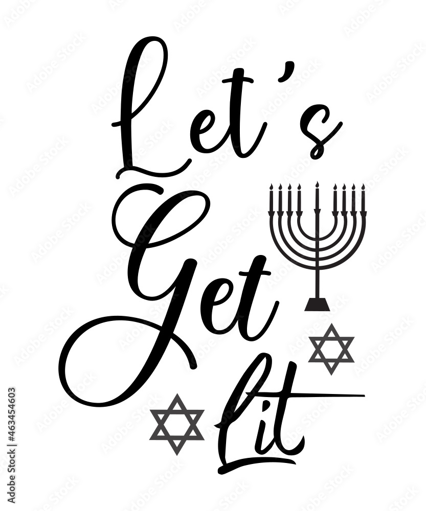Obraz Hanukkah svg, Jewish svg files for Cricut, Hebrew svg, Chanukah ...