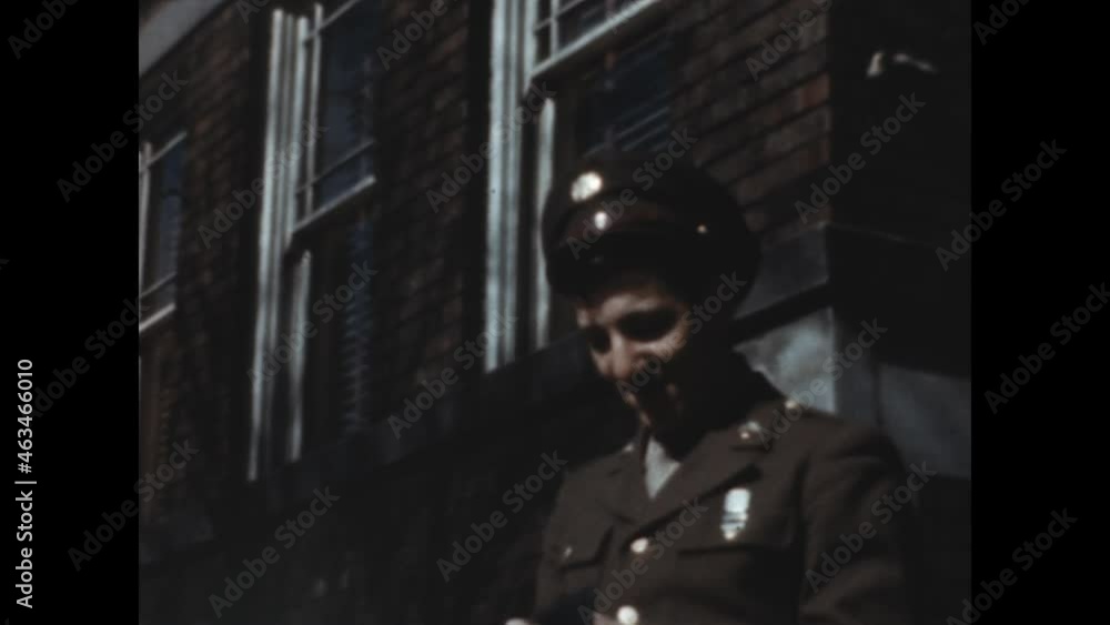 GI Showing Off Money 1945 - A GI shows off his cash. Stock 비디오 | Adobe ...