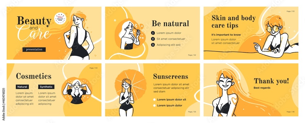 Presentation and slide layout background. Design template with ...